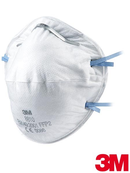 Zaščitna maska 3M MAS P2 8810-20 kos | Trgovina z zaščitno opremo ŠČIT
